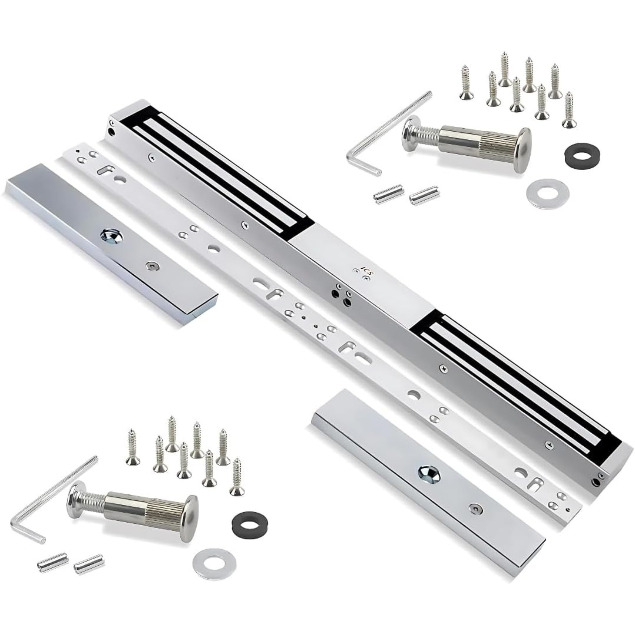 Double Door Maglock | Fail Safe | 2x 272KG Holding Force | Ideal for A ...