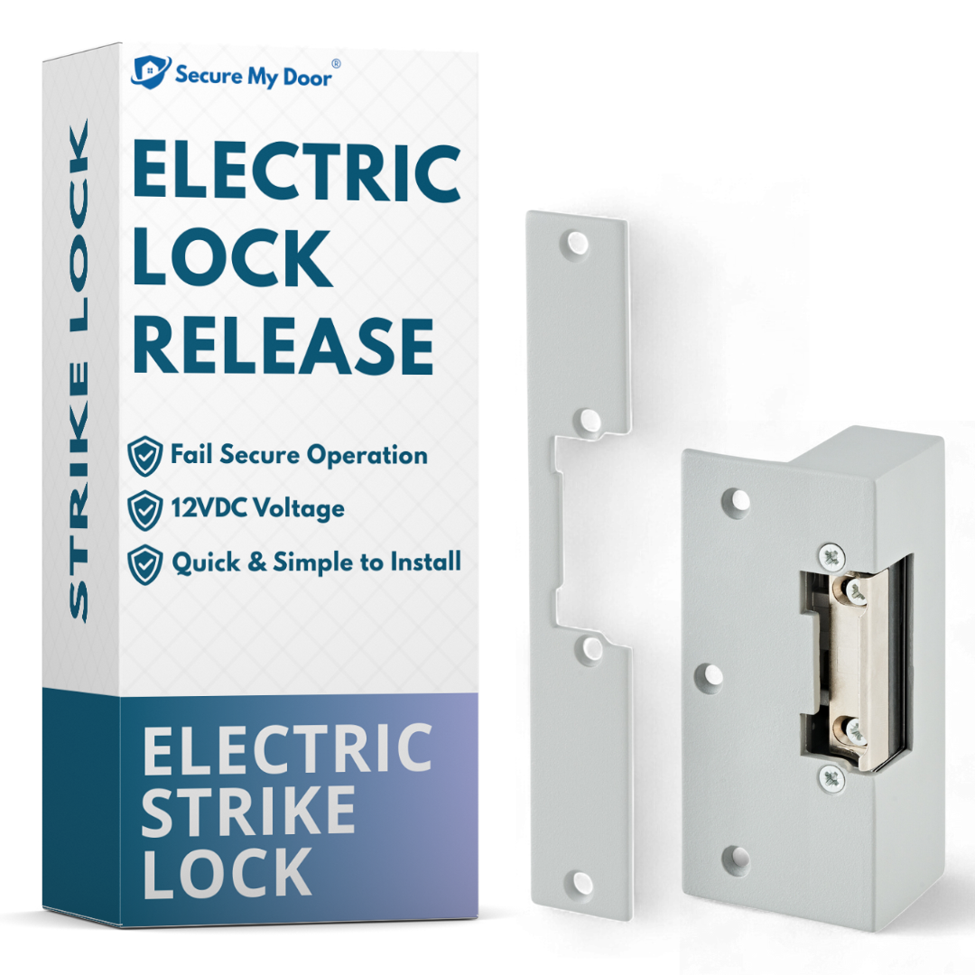 Electric Mortice Door Lock Release | Fail Secure | 12V DC | with ...